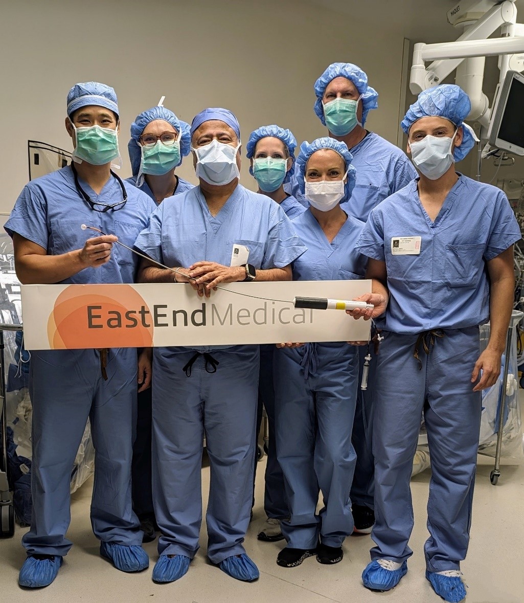 Dr. Chung uses new Transseptal Puncture system called SafeCross™ Transseptal Radiofrequency (RF ...