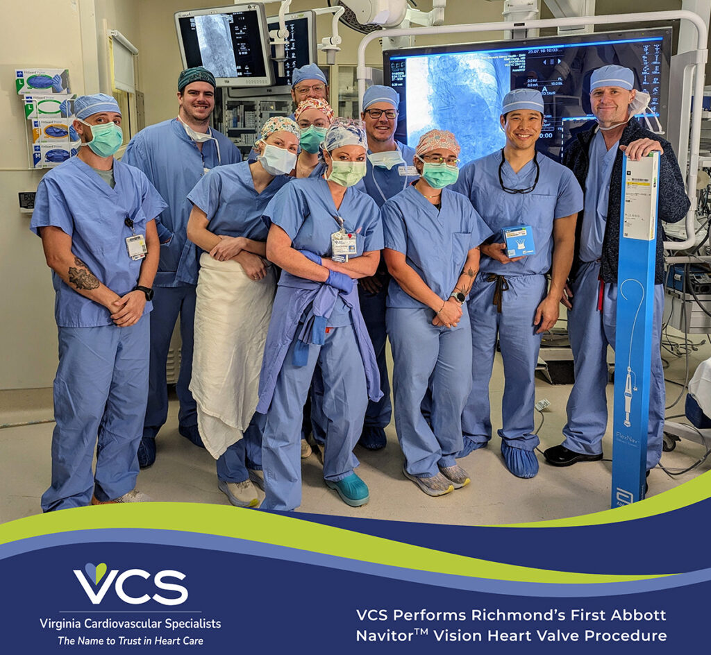 Another Richmond First: VCS Implants Next-Generation Heart Valve Using ...